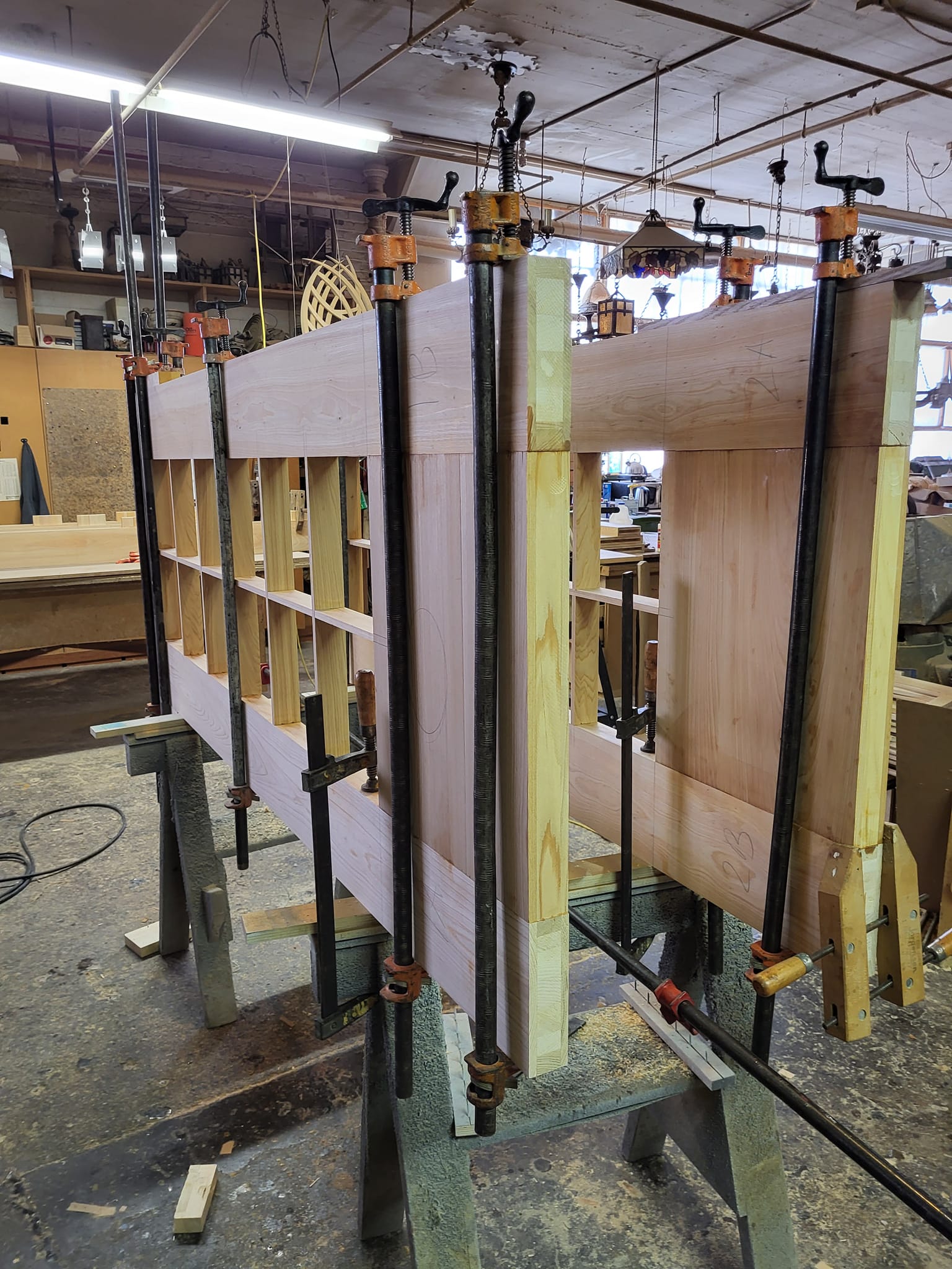 Garage Door Restoration – William B and Mary Chase Stratton House